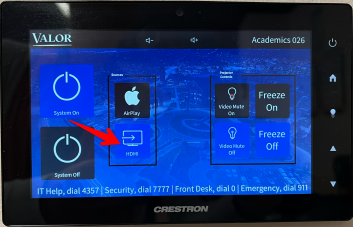 How to Use Crestron Panel in Standard Classroom – Valor Christian High ...