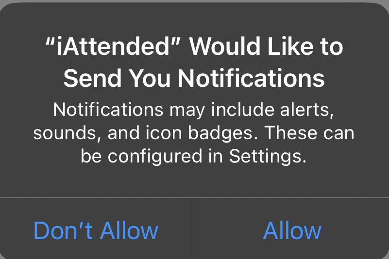 Downloading The iAttended App - Before An Event – Valor Christian High ...