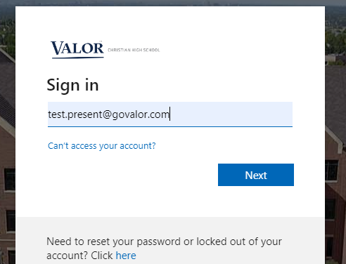 Signing Into Adobe as a Student – Valor Christian High School - Internal